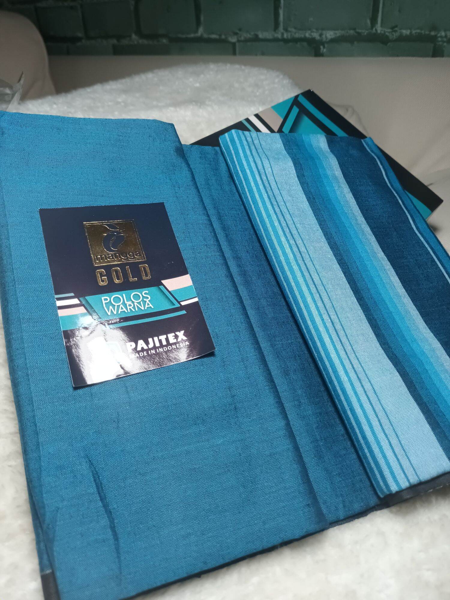 Kain Pelikat MANGGA GOLD (POLOS WARNA) SOLID | Lazada