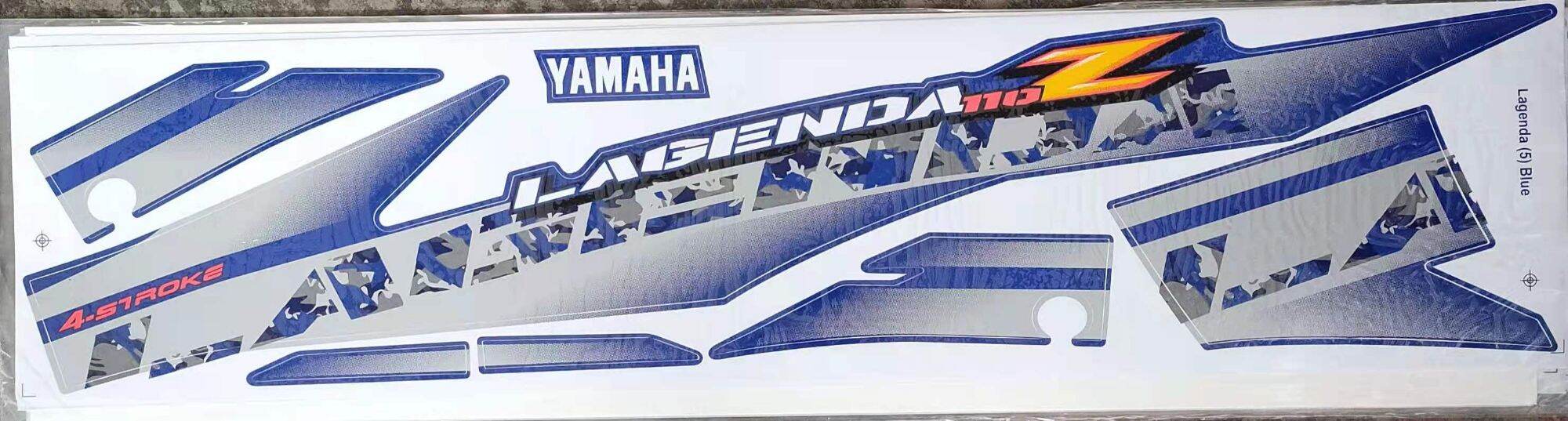 Yamaha Lagenda 110z / Srl110z (5) Body Sticker | Lazada