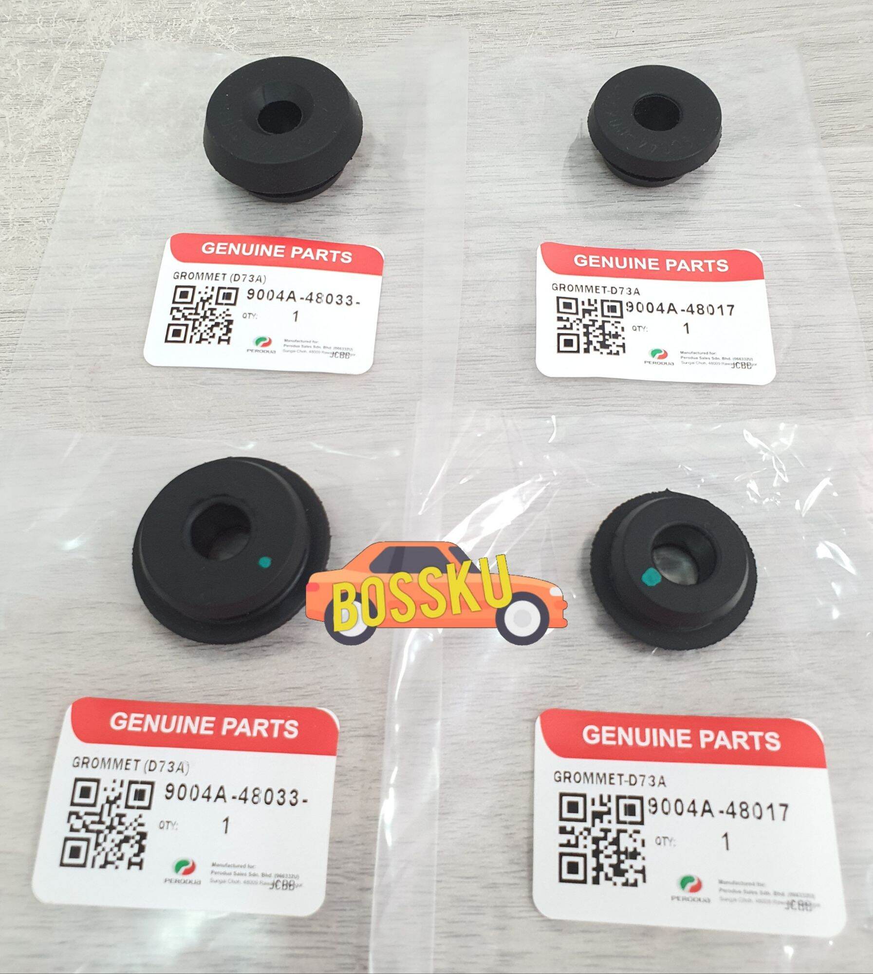 PERODUA-4 IN 1 SET -FRONT RADIATOR BUSH UPPER/LOWER - KANCIL/MYVI/VIVA ...