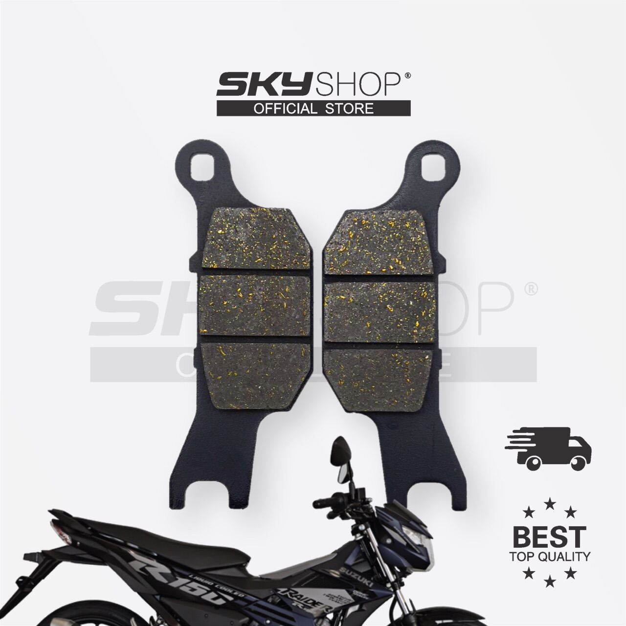 SUZUKI RAIDER R150-FI DISC BRAKE PAD (REAR) (SKYSHOP) BRAKE PADS SET ...