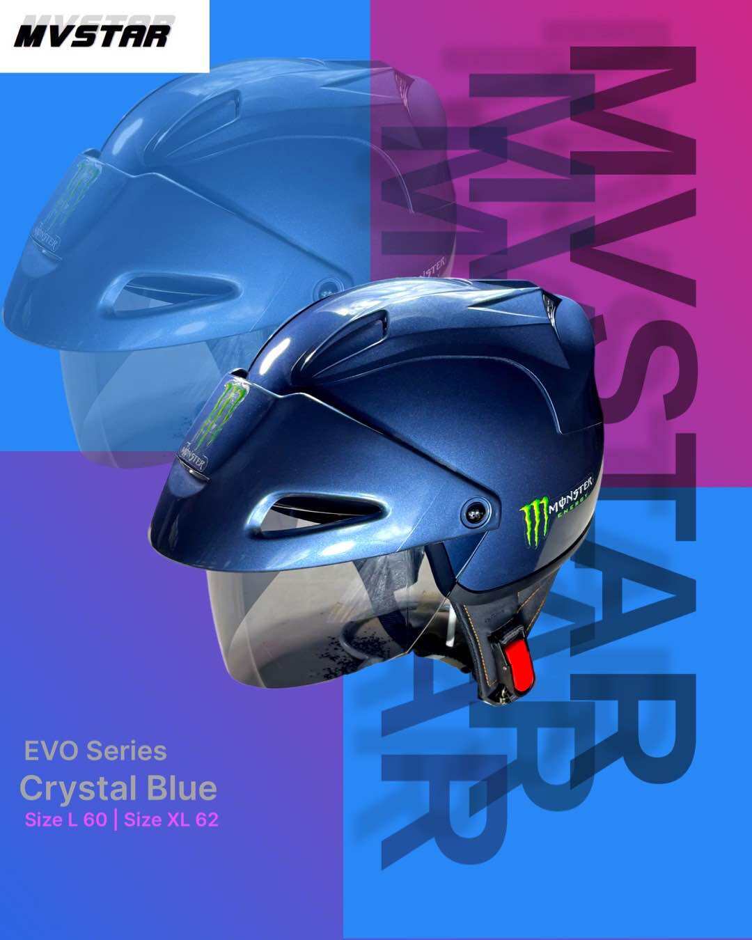 Mvstar Evo helmet | Lazada: Buy sell online Helmet with cheap price | Lazada