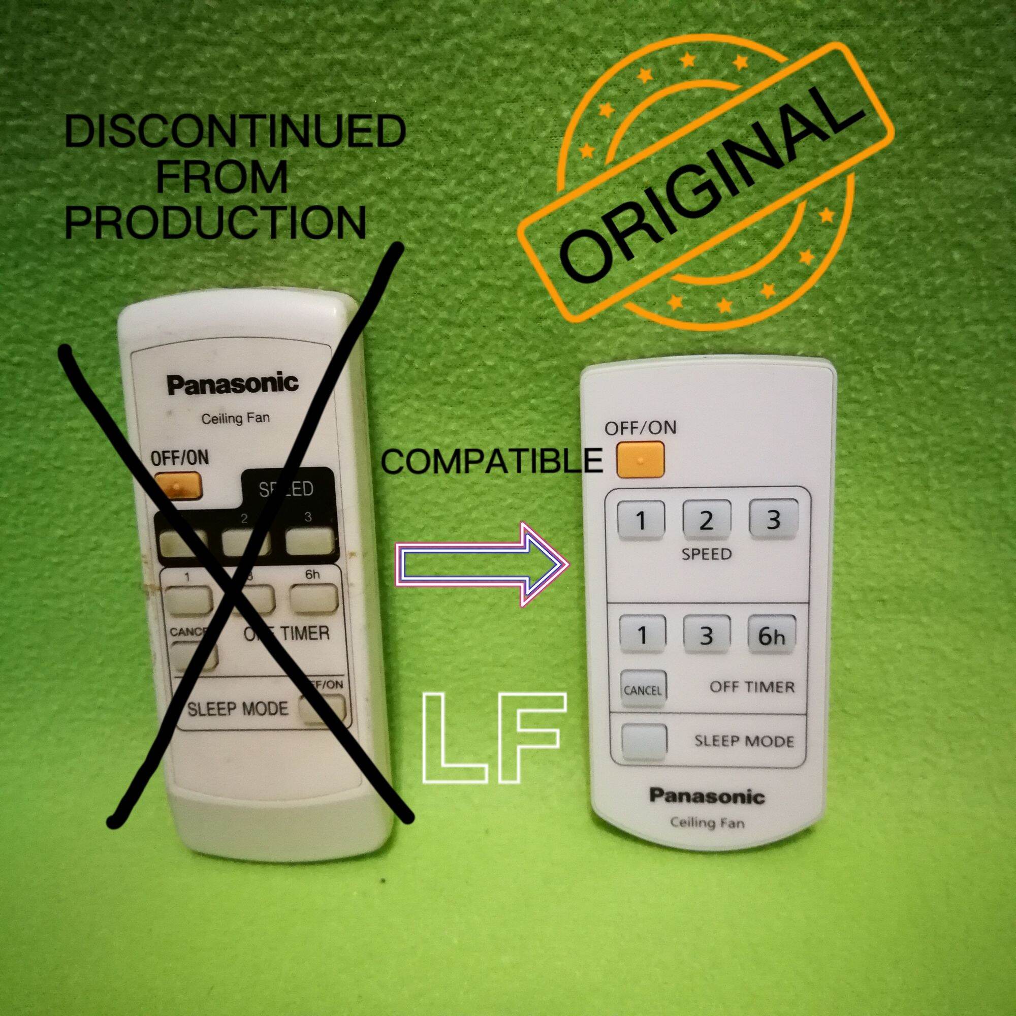 Panasonic Ceiling Fan Remote Control F-M14CZ & F-M14DZ F-M14C2 ...