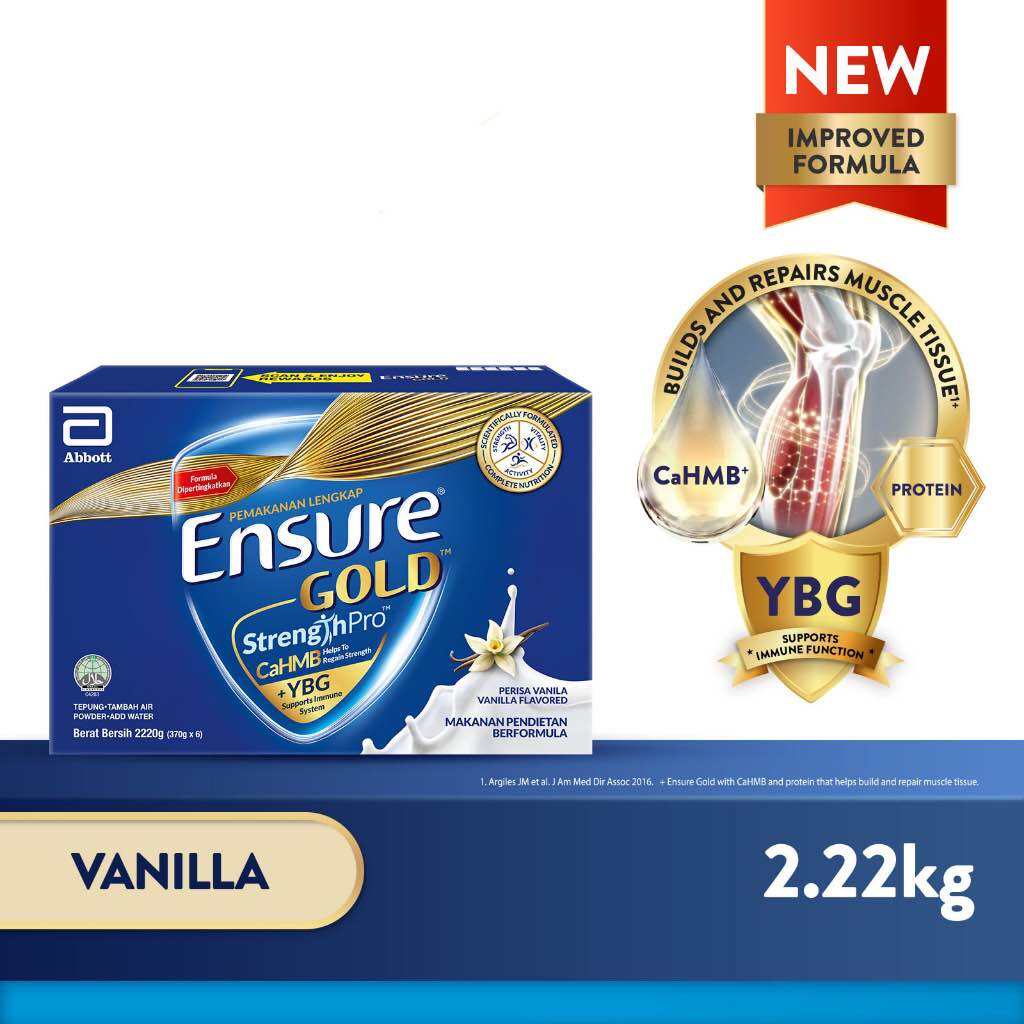 Ensure Gold Vanilla/ Wheat/ Coffee 2.22KG | Lazada