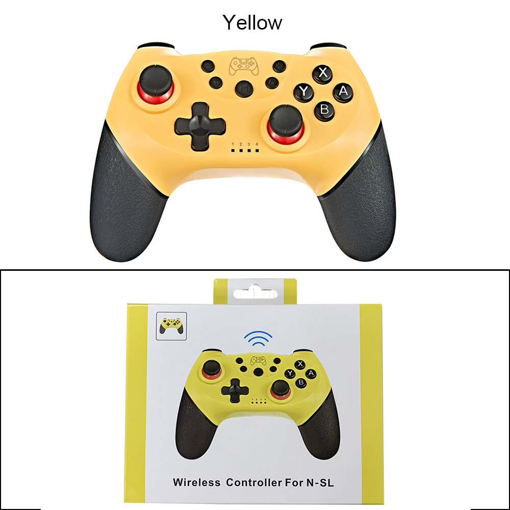 [2023 Upgraded Version] Bluetooth Wireless Controller Compatible Nintendo Switch Pro Gamepad ...