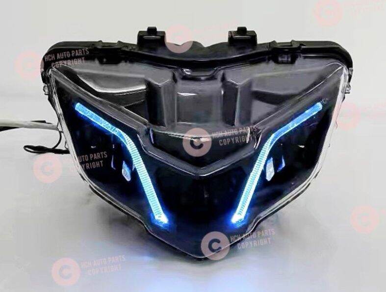 XRACING LED HEAD LAMP LC135 V8 Y15ZR Y15 V2 PILOT V LED ZHIPAT ORIGINAL Lampu Depan Led | Lazada