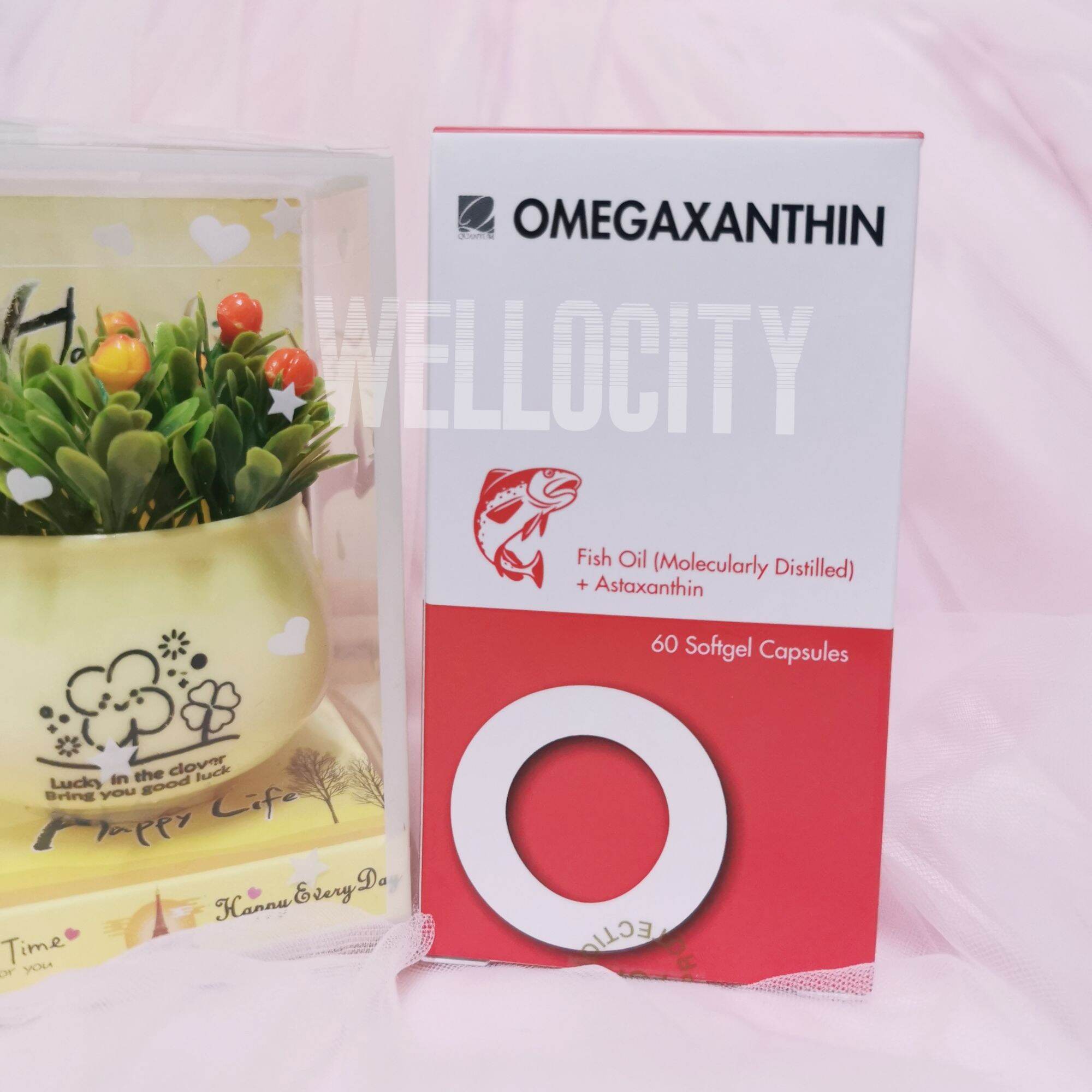 🇲🇾Ready stock🇲🇾 Omegaxanthin 60s softgel capsules high dose fish oil ...