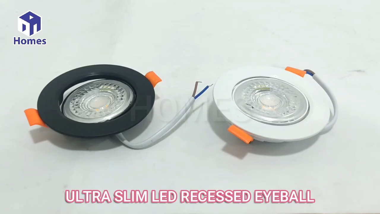 7w Recessed LED Eyeball Slim / Slim LED Spotlight / LED Downlight / LED ...