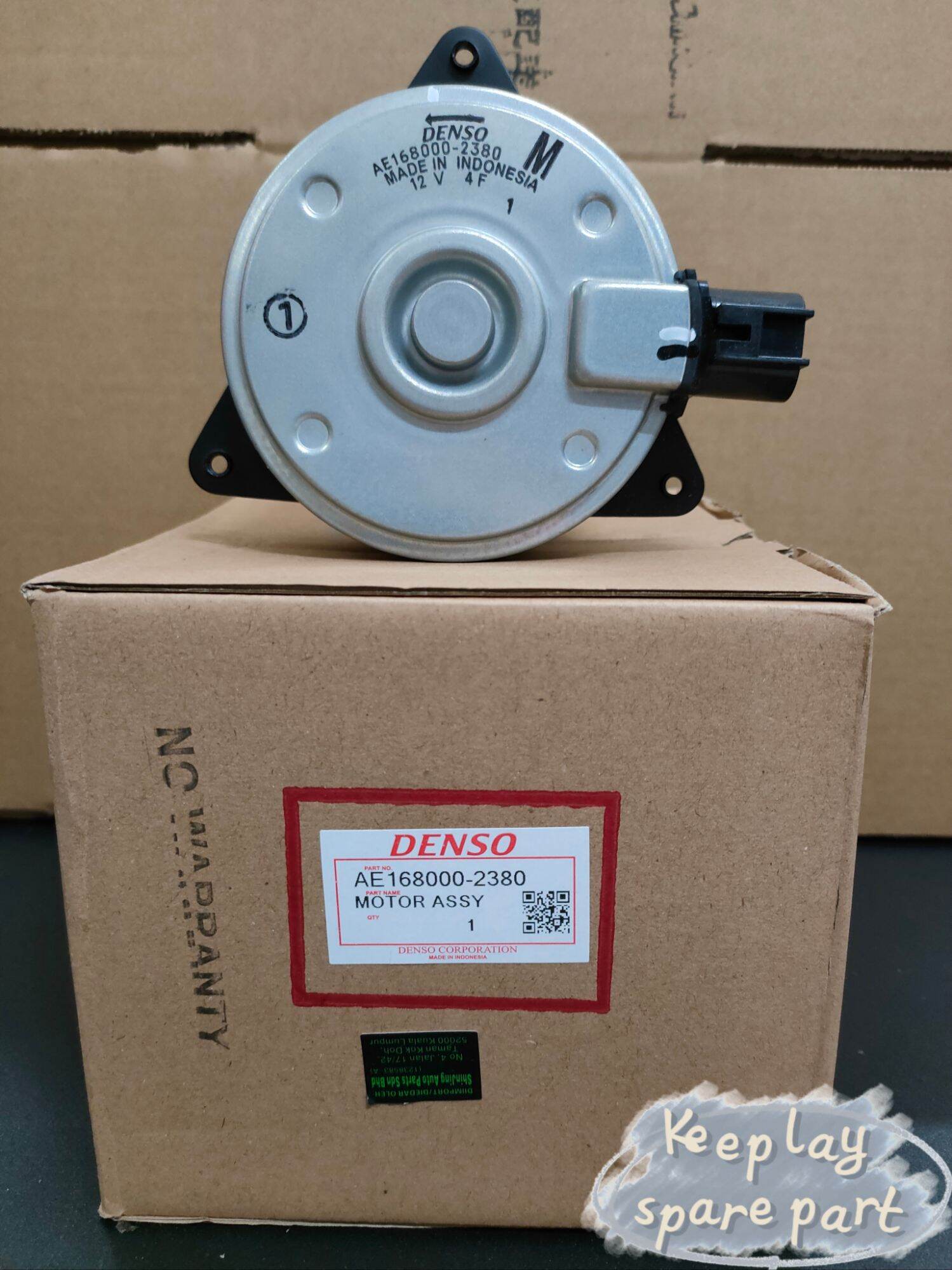 （100%Original）Denso Radiator Fan motor For Perodua Myvi Lagi Best 2011 ...