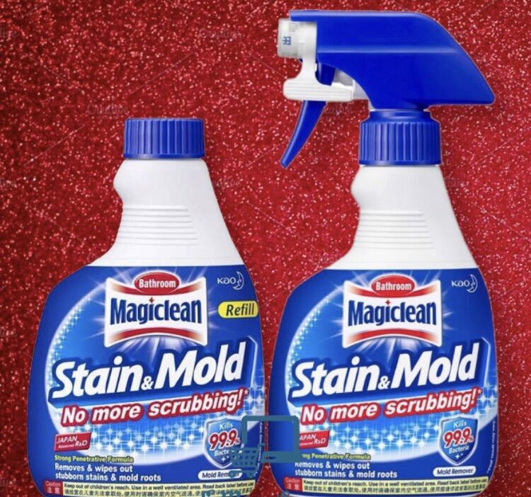Magiclean Stain Mold Cleaner Magic Clean Bathroom Bleach Toilet Trigger ...