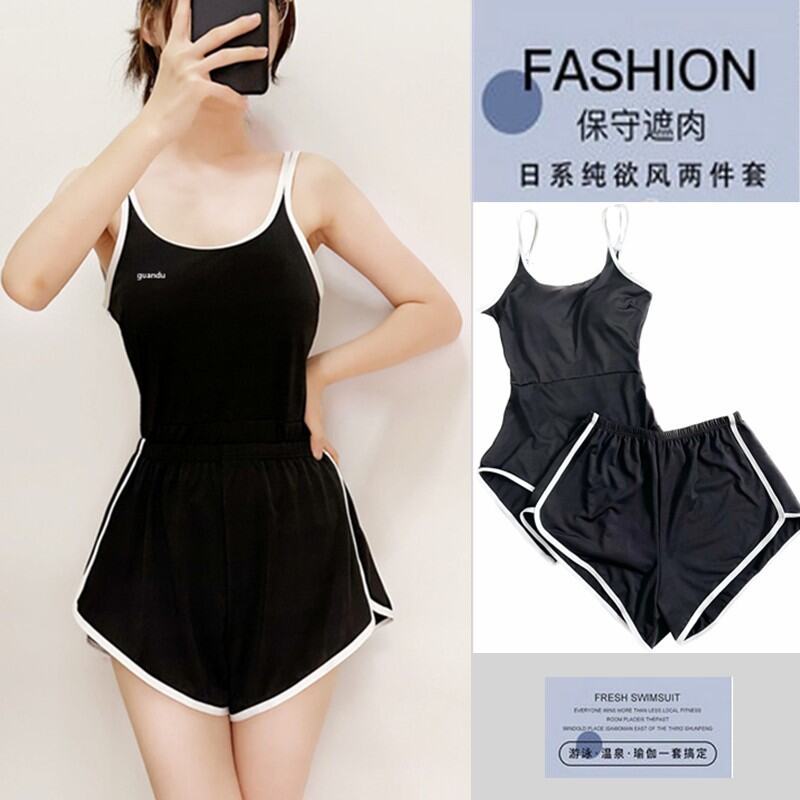 2023 New Japanese Style One Piece Swimsuit Female Online Influencer
