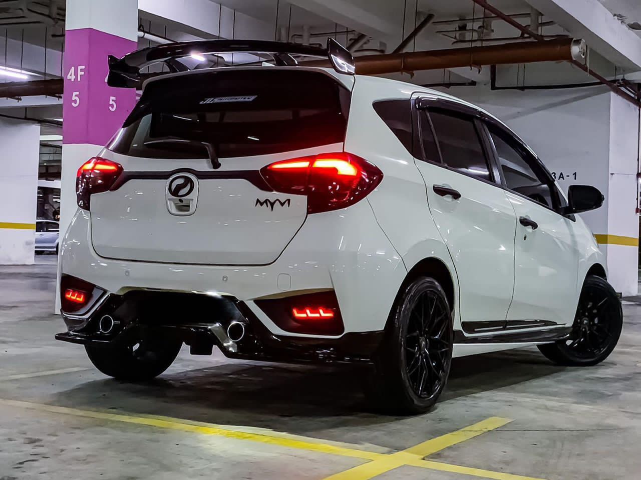 Perodua Myvi 2018 2019 2020 2021 2022 2023 2024 2025 MZ Ducktail lip ...