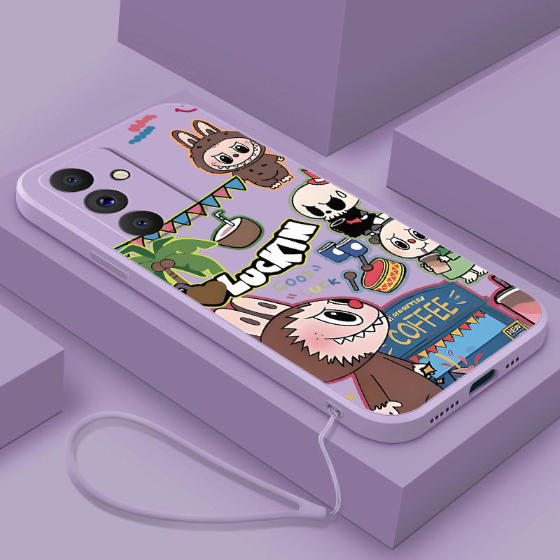 Samsung A17 samsung A07 A17 5G Liquid Silicon Soft Casing Cartoon ...