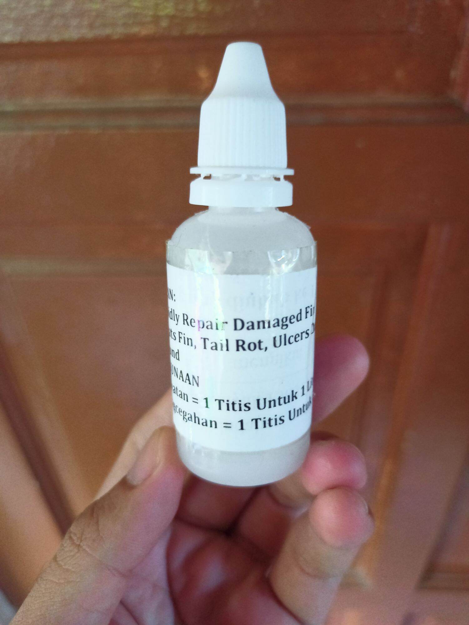 Melafix Repack 10ml 30ml, ubat ikan laga ekor koyak, betta guppy ...