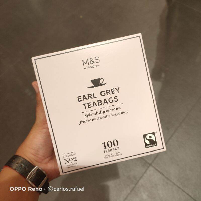 M&S Marks and Spencer FairTrade Infusion Teabag-Decaf/ Kenyan/Earl Grey/Ceylon/English/Chai ...