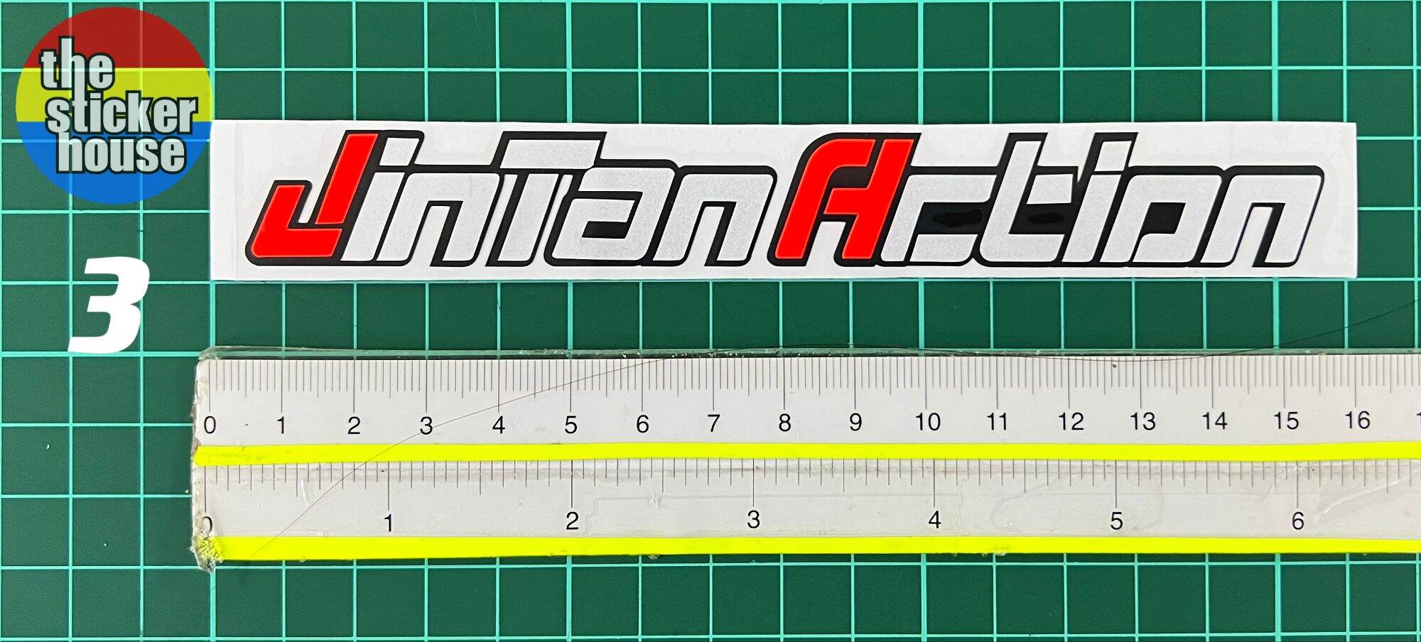 STIKER AYAT PERKATAAN JINTANACTION / HUSTLE DEMI HASIL / APAHAL DENGAN ...