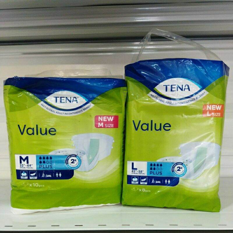 TENA Value Plus M/L Size | Lazada