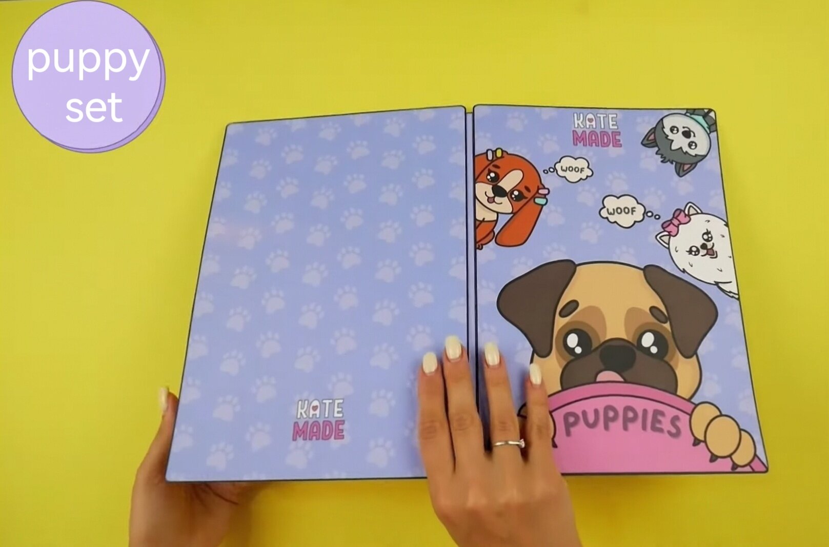 Paper dolls puppies pets busy book doll paper book kid montessori ...