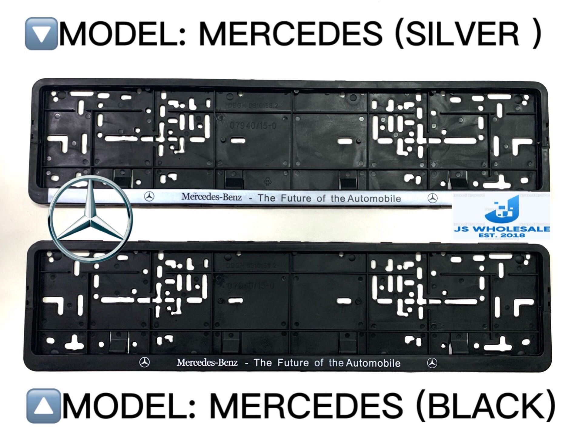 LICENSE FRAME PLATE FOR MERCEDES | Lazada