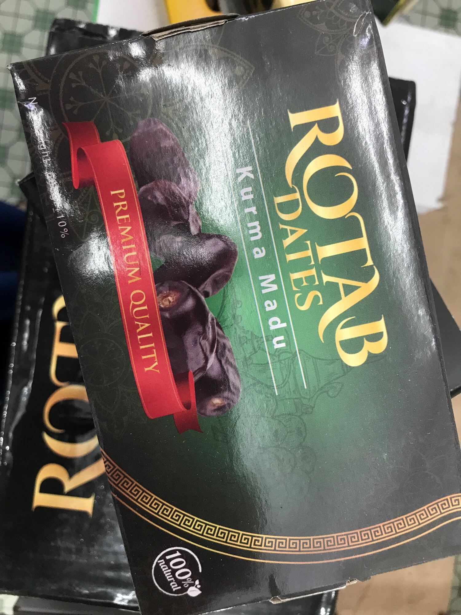 Rotab Dates Deglet Nour Kurma Tangkai Tunisia in Box | Lazada