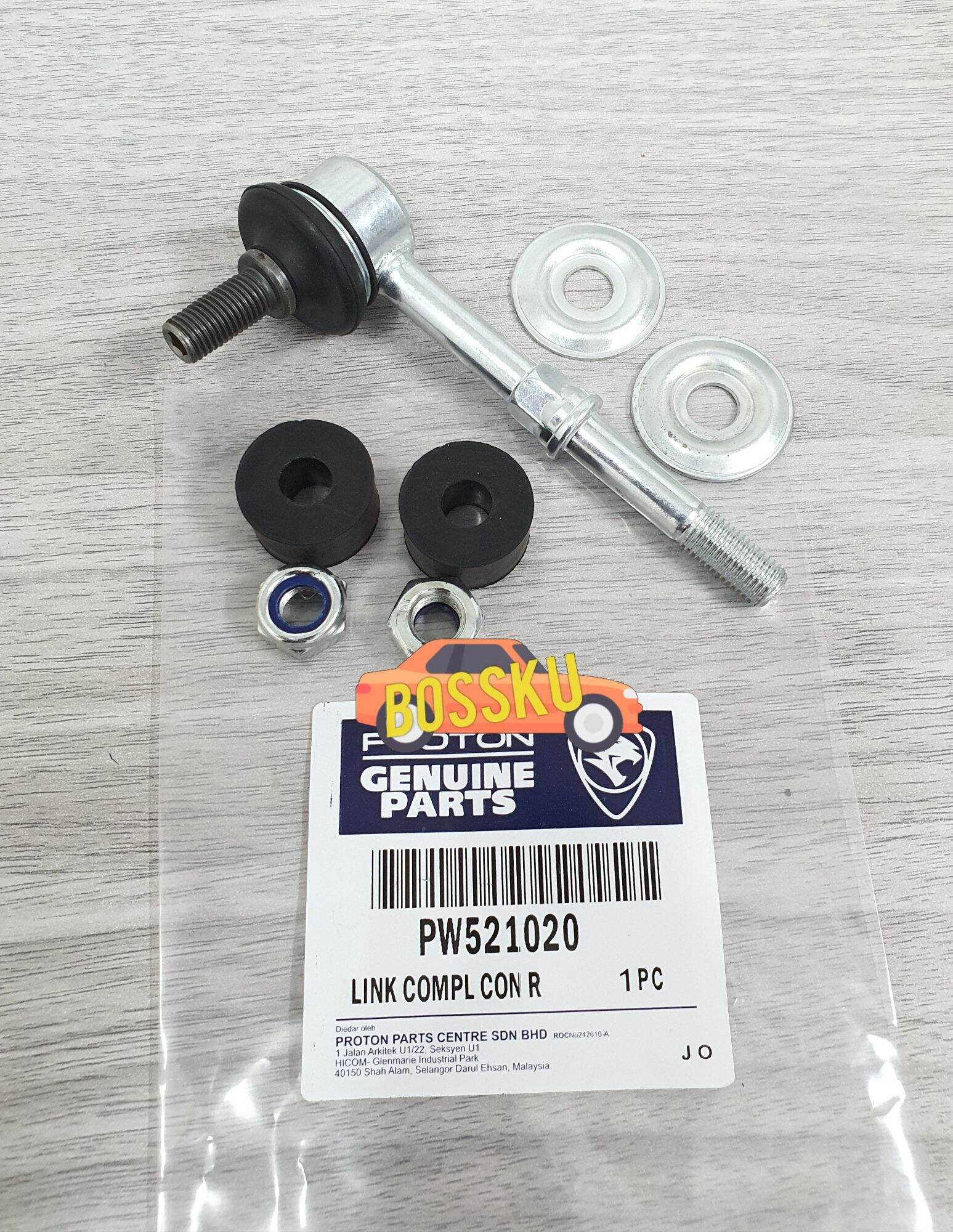 4 IN 1 SET - REAR STABILIZER BUSH / LINK/ SET - PROTON - SATRIA OLD ...