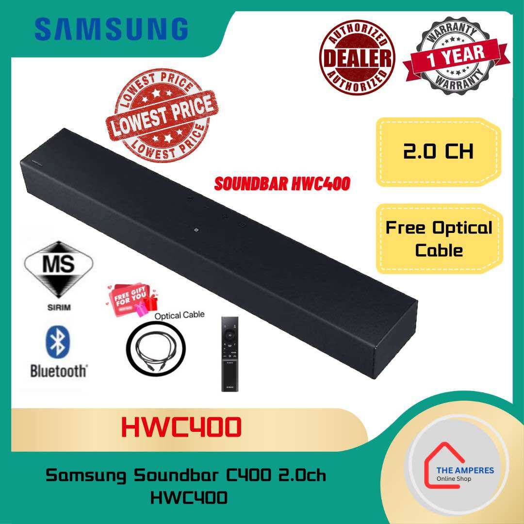 Samsung Soundbar C400 2.0ch HWC400 | Lazada