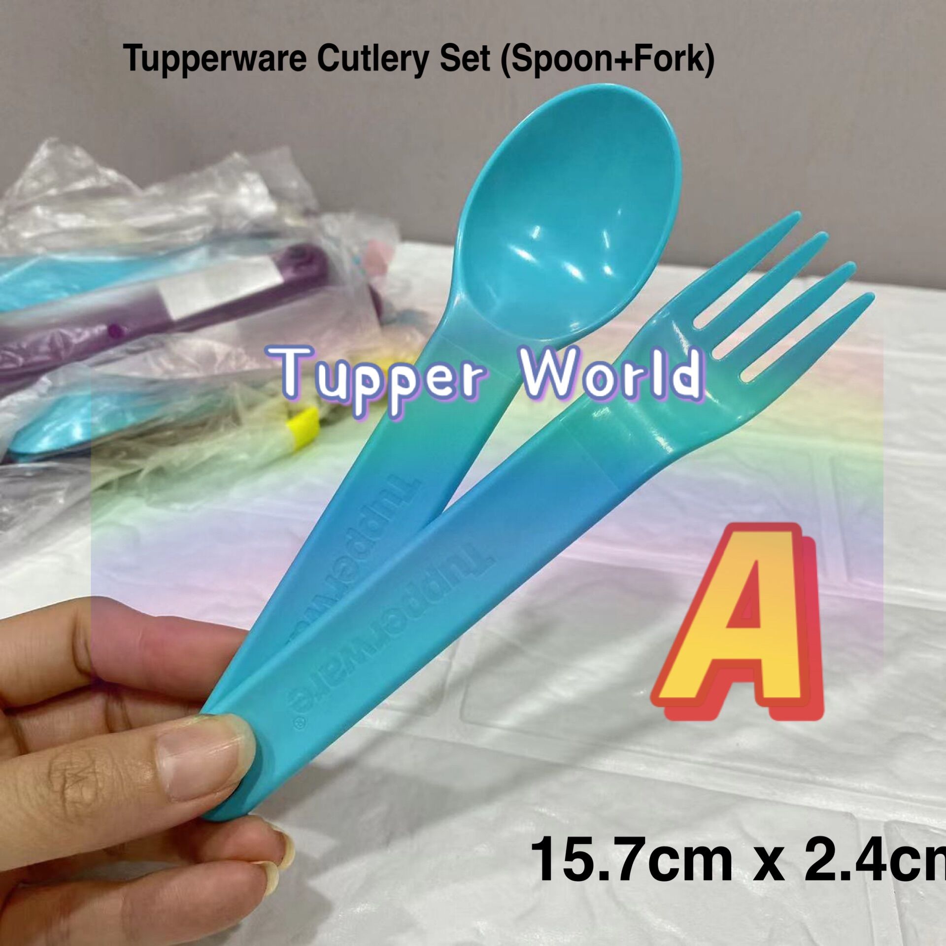 Tupperware Cutlery Set (Spoon+Fork) | Lazada