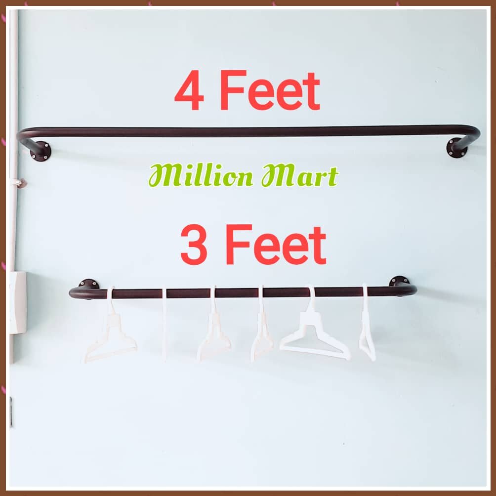 Wall Hanger / Penyangkut Besi Baju / Cloth Hanger / Sangkut Baju ...