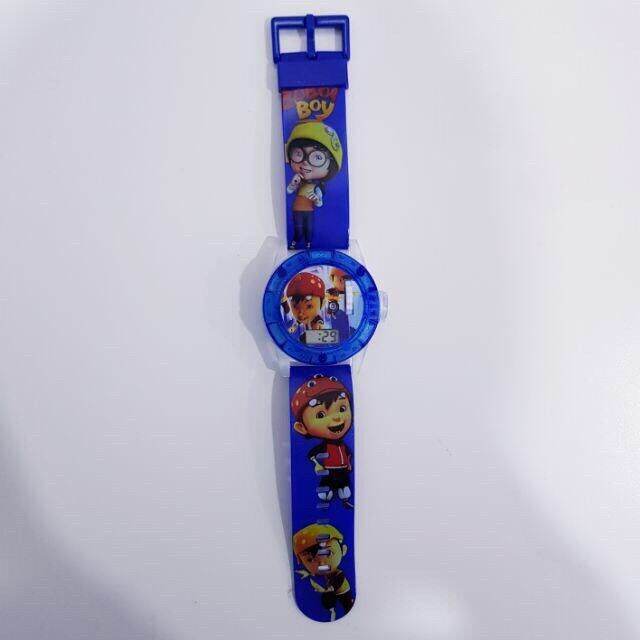 Boboiboy projection kids watch with music and light | Lazada