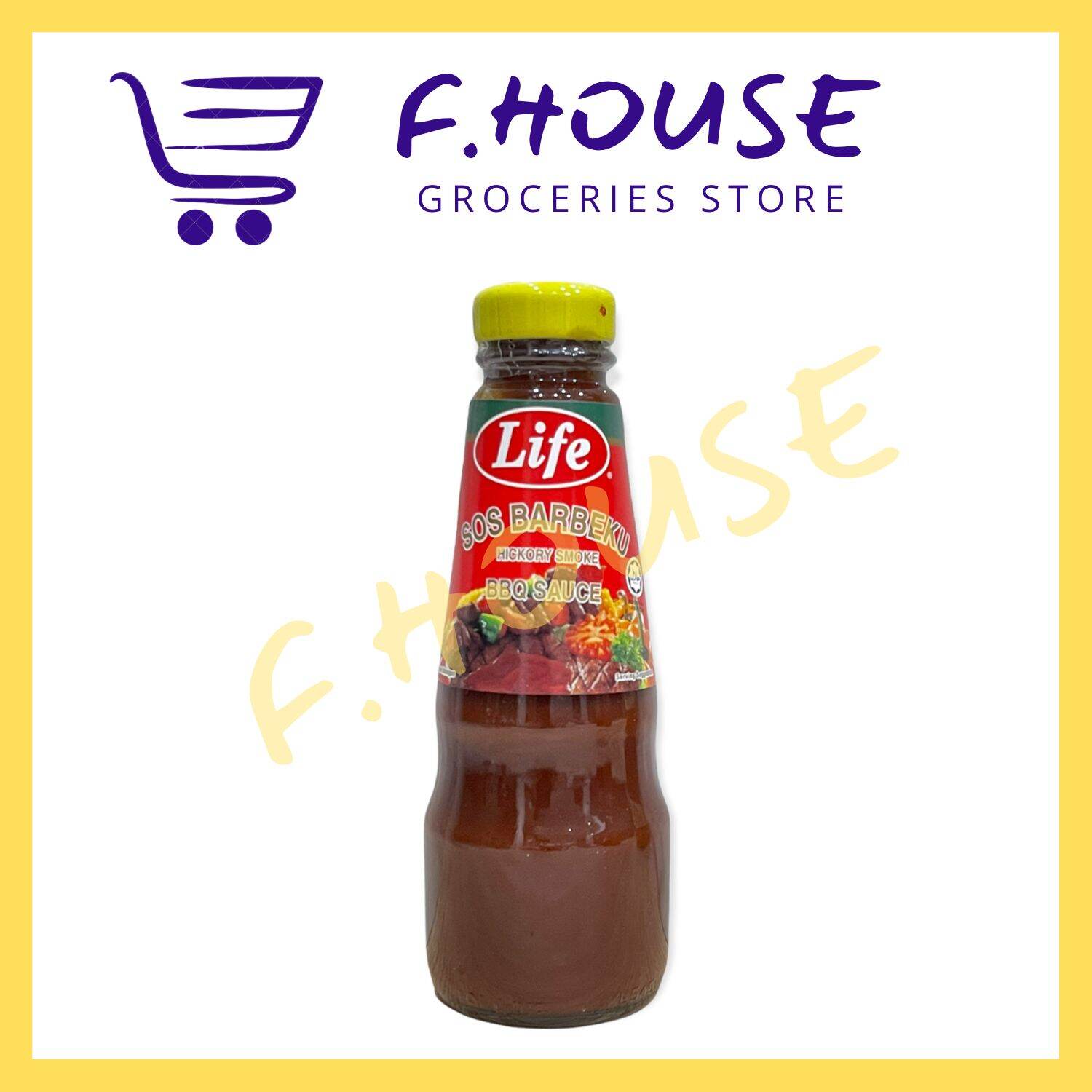 LIFE Sos Plum/ Sweet & Sour/ Blackpepper / BBQ Hickory Smoke / BBQ Oriental (250g) | Lazada