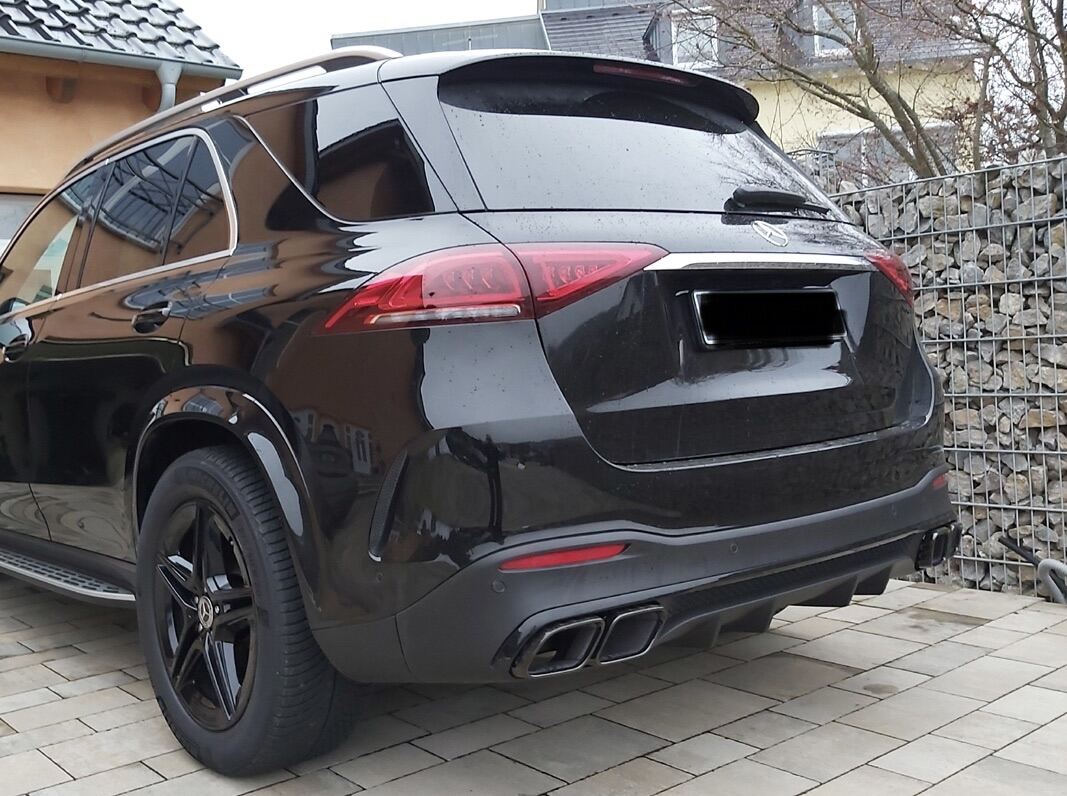 Mercedes Benz GLE SUV V167 2021 2022 2023 GLE63 X167 AMG rear bumper ...