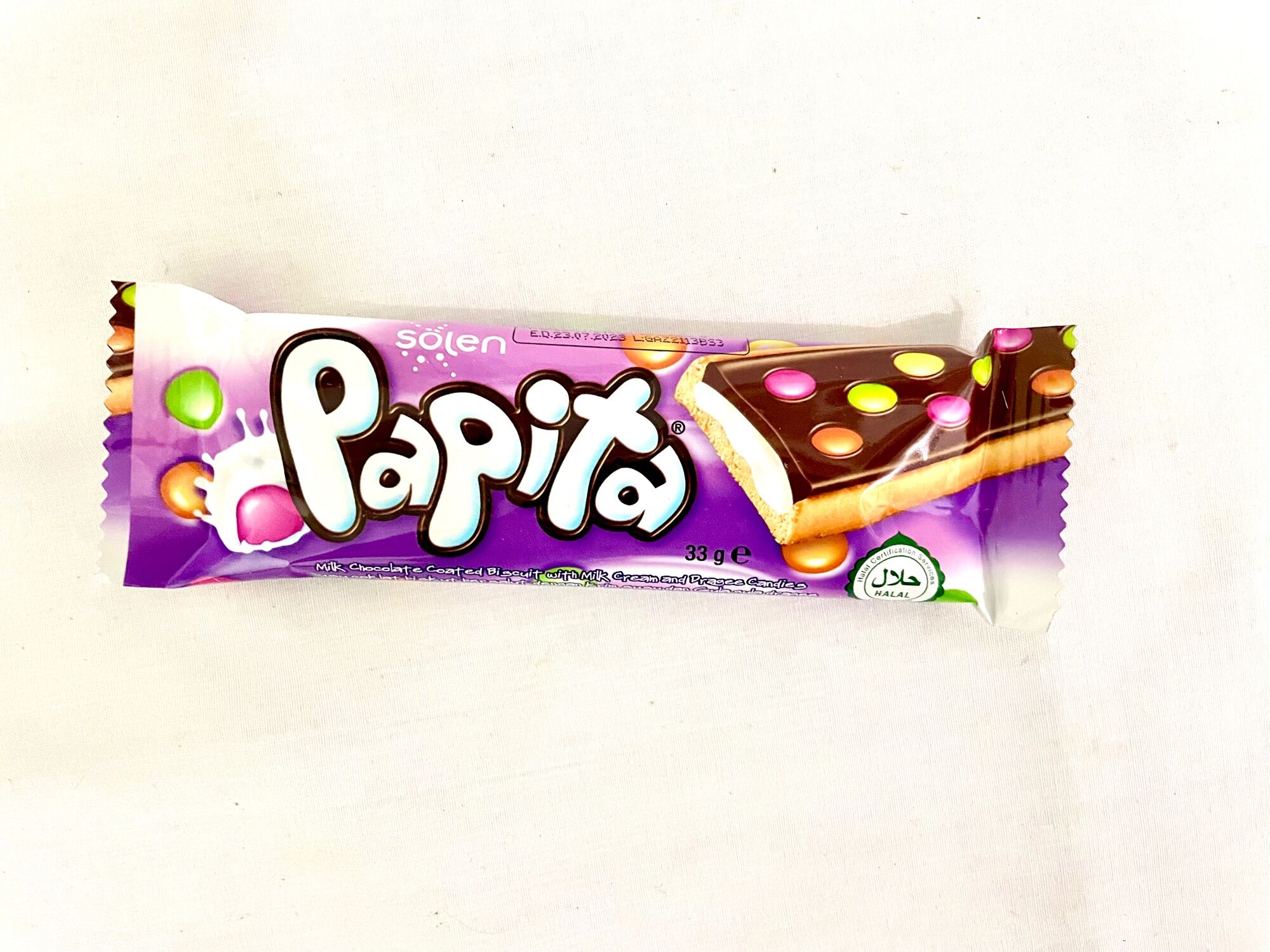 Turkey Solen Chocolate Wafer Stick VIP Cocoa Go Fresh Papita Milky ...