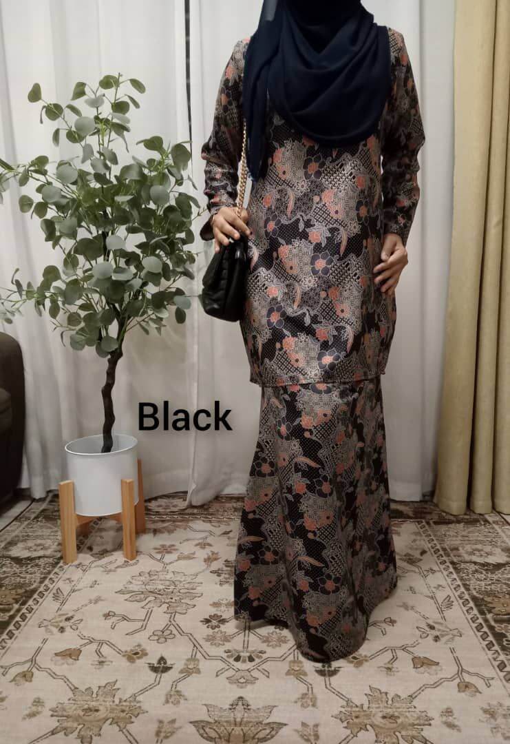 Baju Kurung Sb Line Cotton Batik New arrival 😍😍😘😍 | Lazada