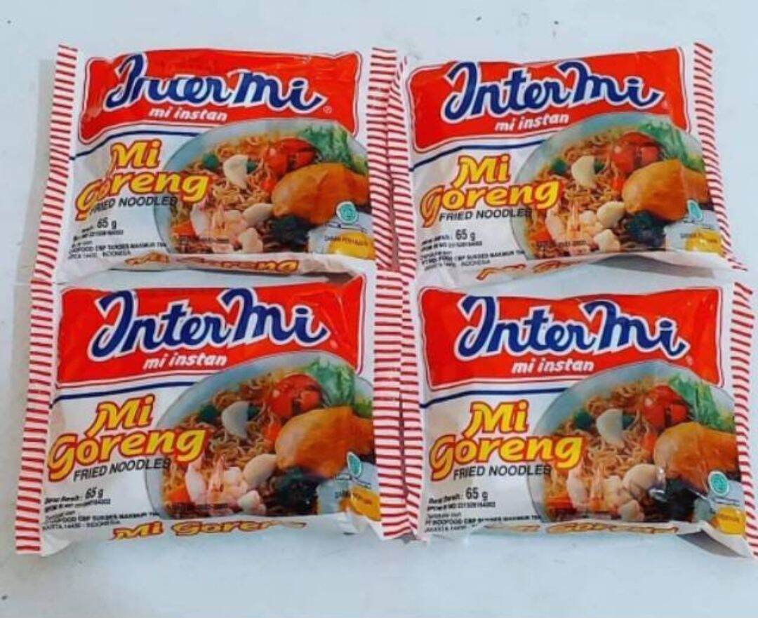 Intermi kaldu ayam & intermi goreng 1 ctn isi 40 peket | Lazada