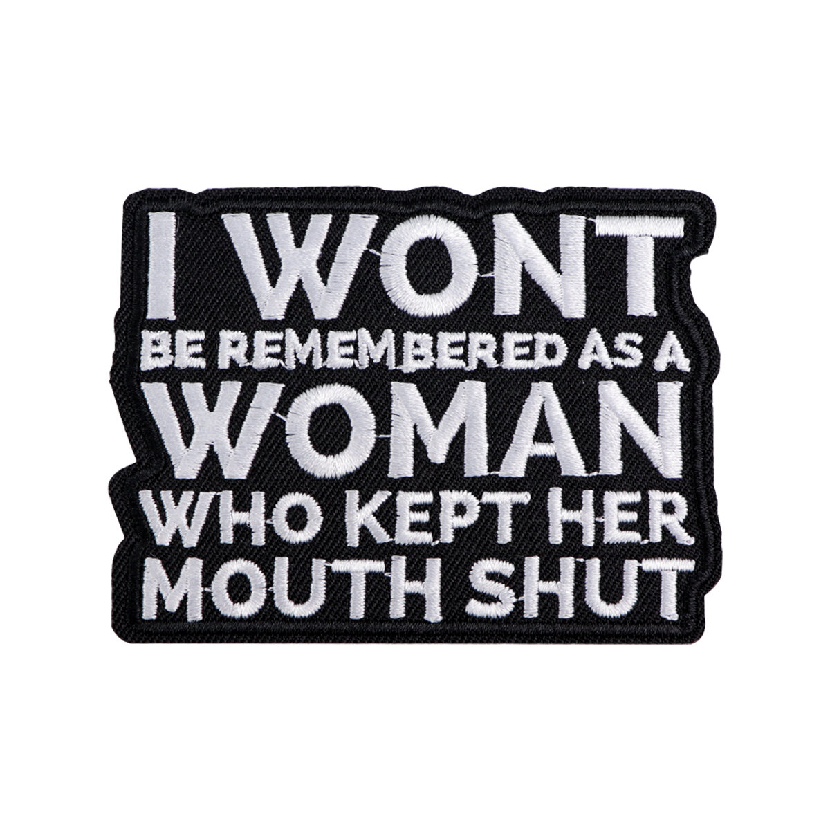 Motivational Quotes Patch Embroidered Patches On Clothes Iron On ...