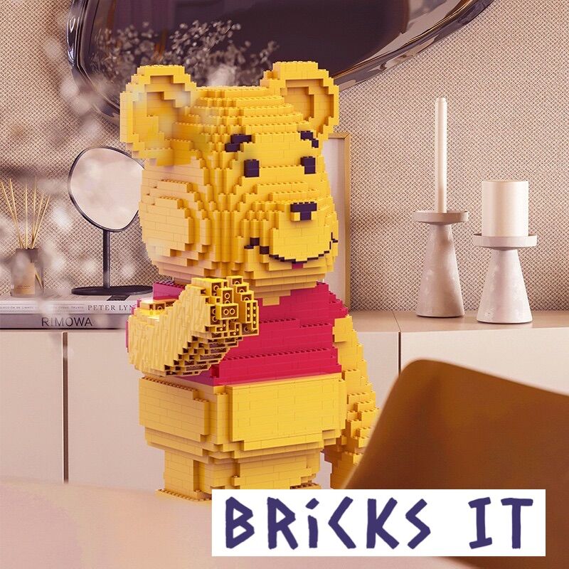 Winnie the Pooh BearBrick 1000% (Guaranteed High Quality Brick) | Lazada