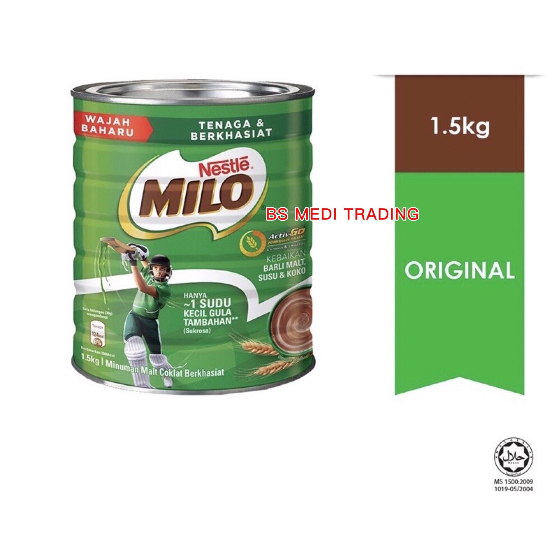 Milo Pack Tin 2kg / 1.5kg / 1kg / 200g | Lazada