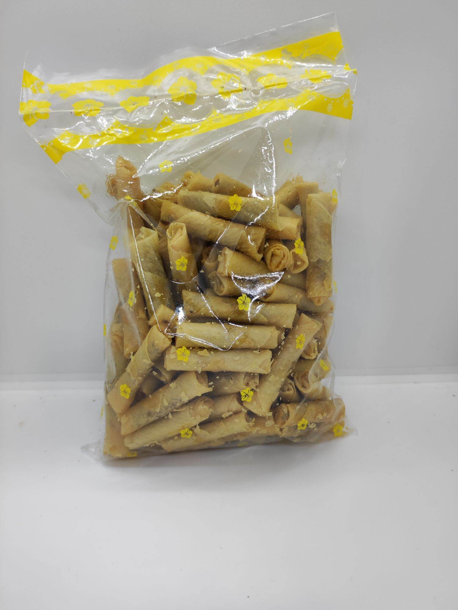 Popia mini inti serunding inti ikan simpul / gulung dan popia mini inti ...