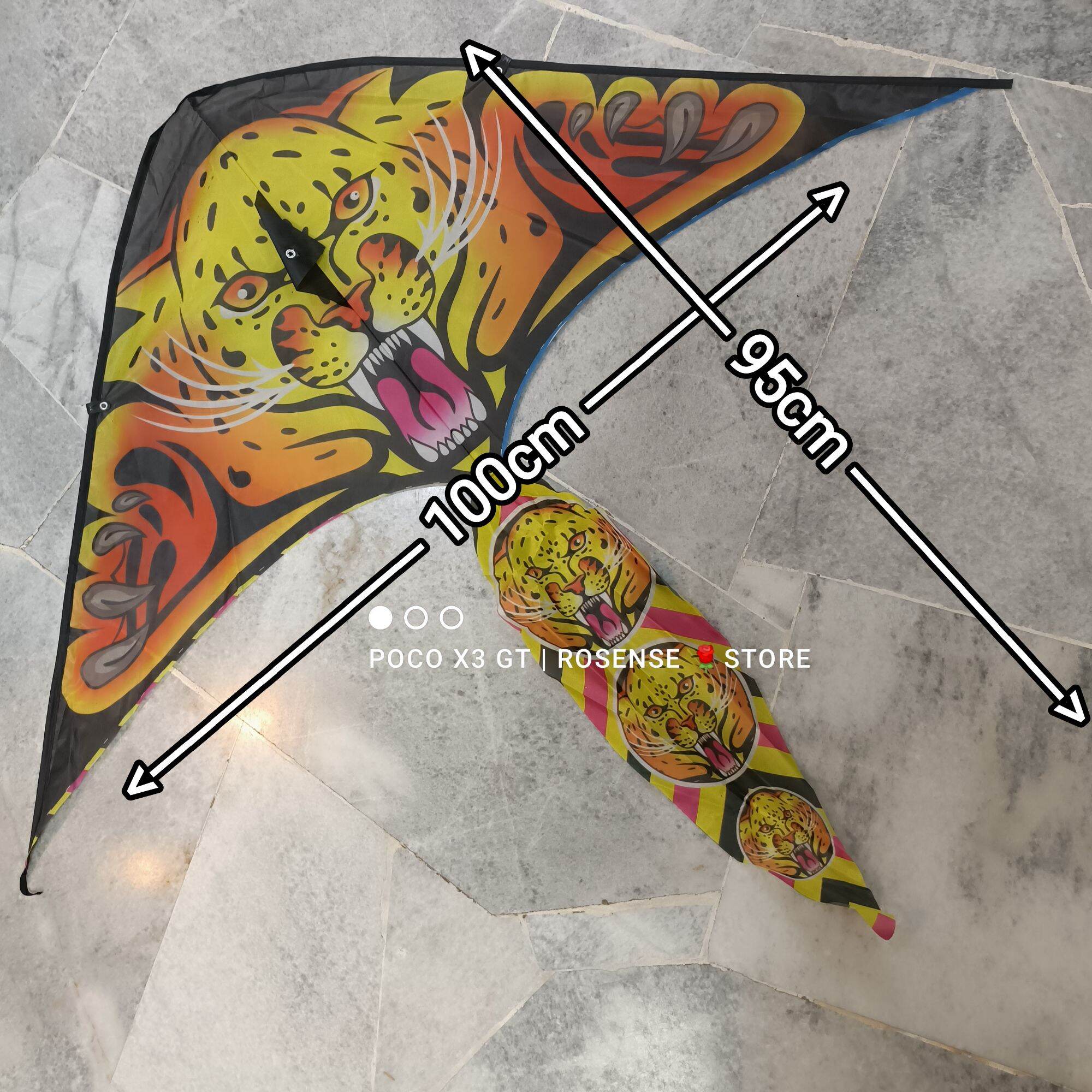Eagle kite Army kite Tiger kite Lion Kite 0.95 x0.5x 1.1meter Beach ...
