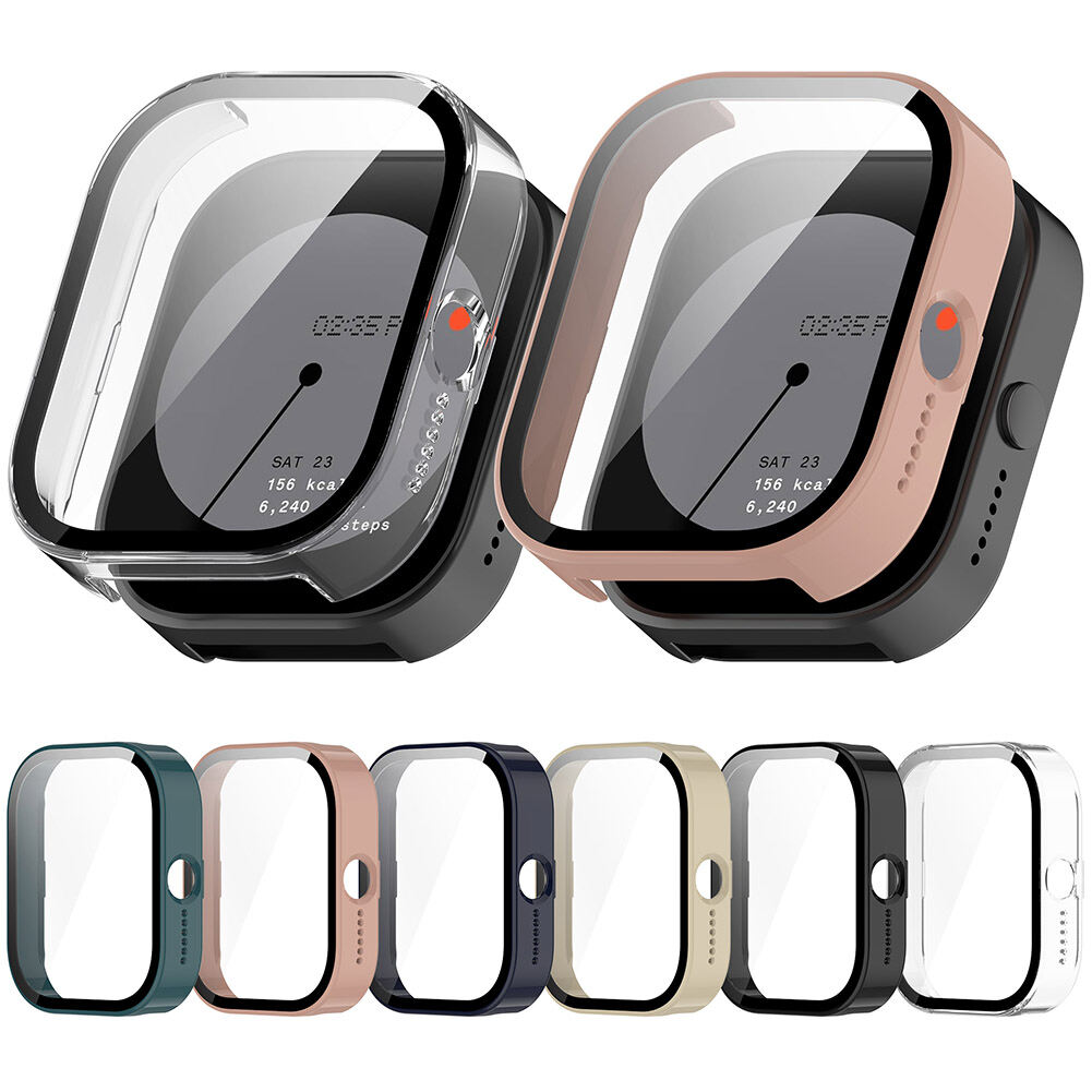 Protective Cover with Tempered Glass Protector Case Anti-Scratch Screen ...