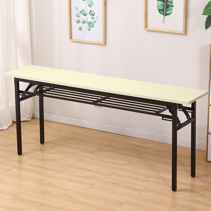 Folding Table Bench Study Table Minimalist Modern Training Table ...