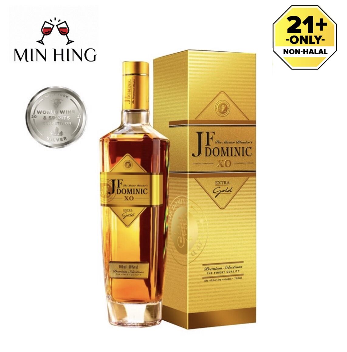 JF Dominic XO Extra Gold Brandy (700ml) | Lazada