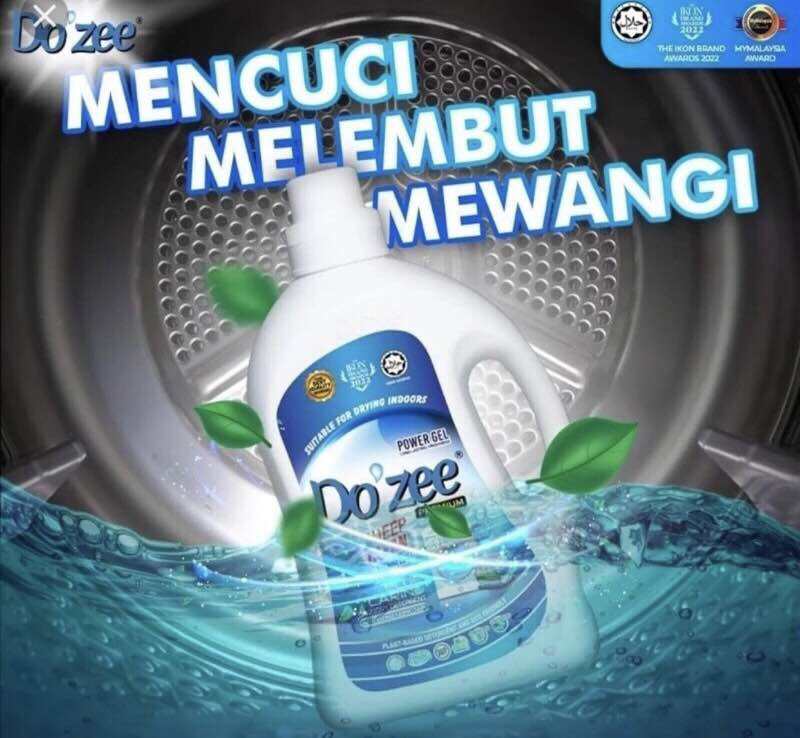 Sabun Detergent Dozee Power Gel 4KG | Halal Jakim | Lazada