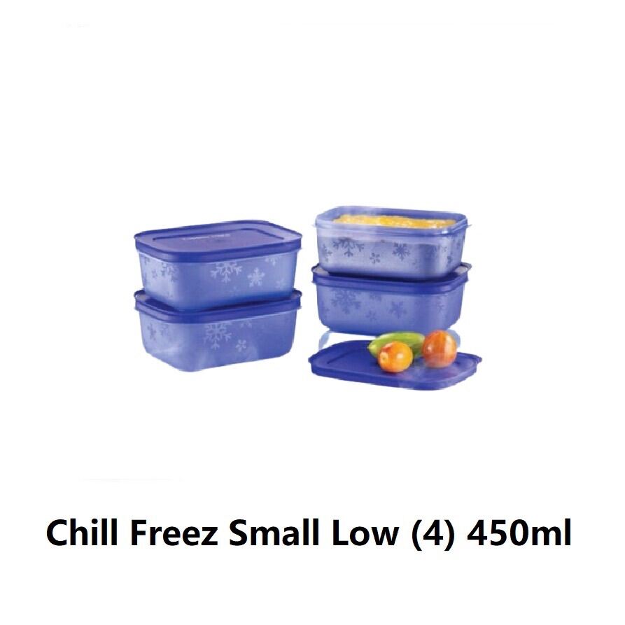 NEW Tupperware Chill Freeze Medium Low 1.0L / Medium High 2.5L / Small ...