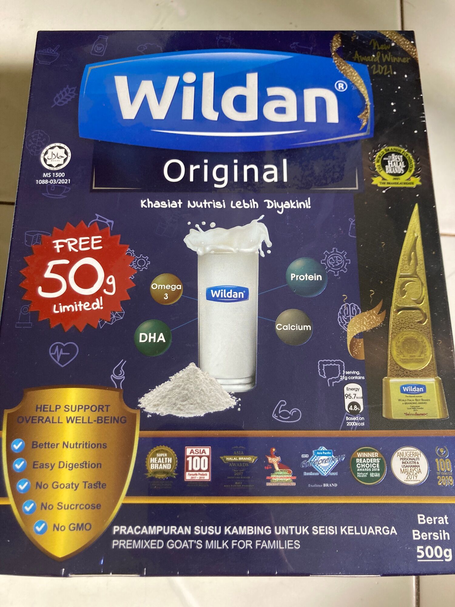 Formula milk ( wildan susu kambing | Lazada