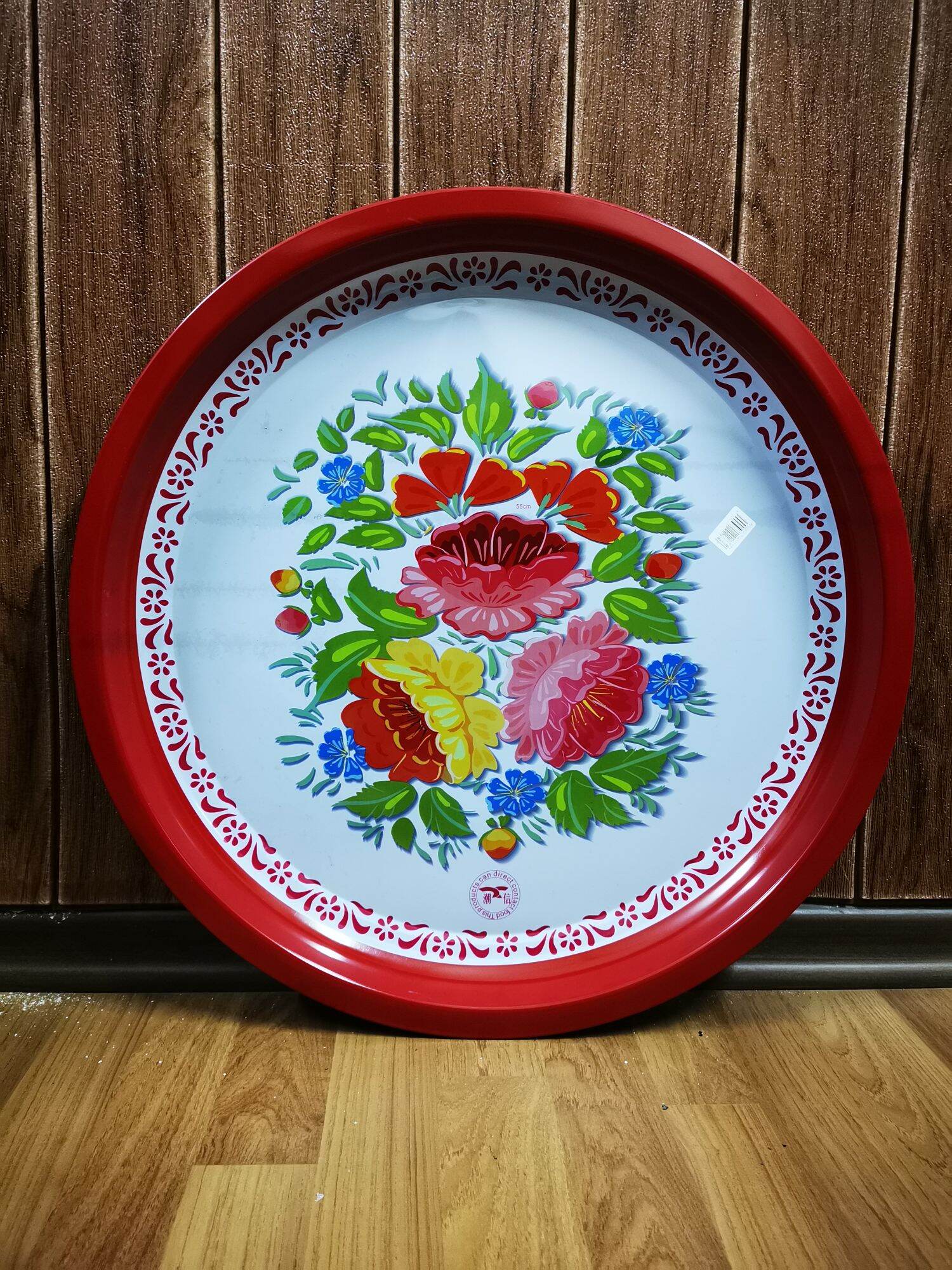 Talam bulat/Round tray/besi/Dulang makanan | Lazada