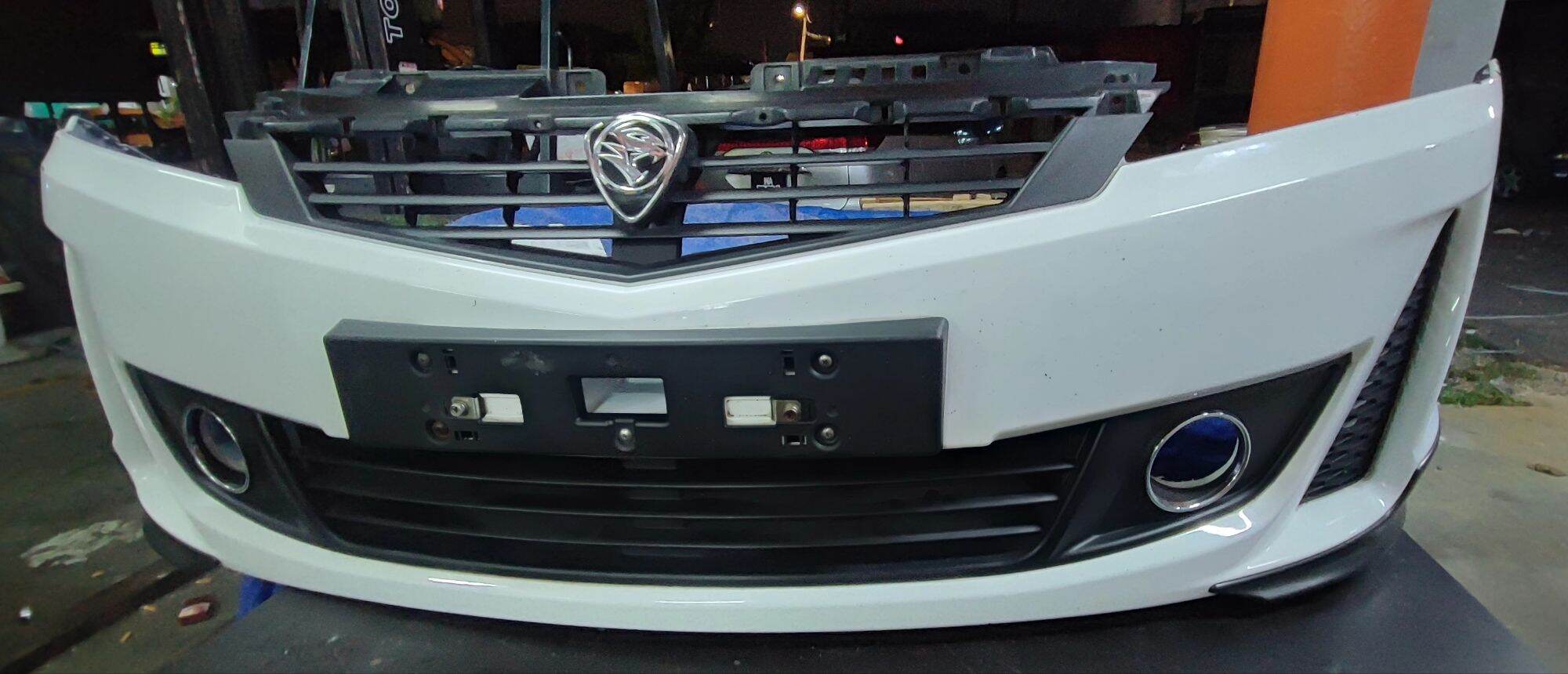 Proton Exora Bold Front Bumper Original White Colour | Lazada