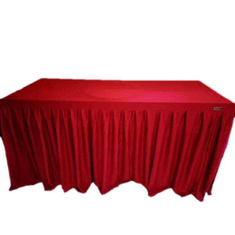 Alas meja Banquet Table Skirting Table Cloth saiz 1.5' x 4' | Lazada