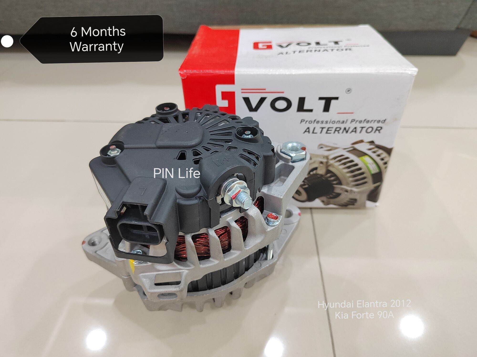 G-volt New Alternator Hyundai Elantra 2012 Kia Forte 90A | Lazada