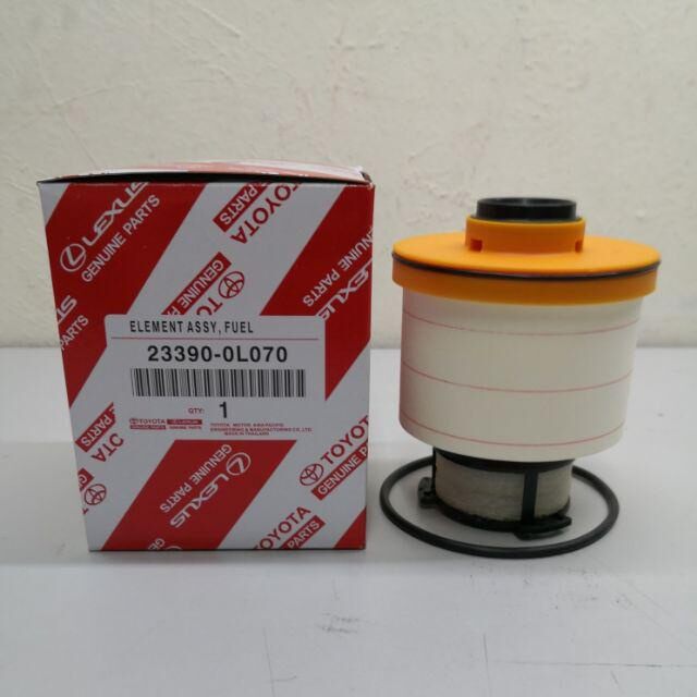 Toyota Diesel Fuel Filter 23390-0L070 Hilux Revo GUN125 2.4 GUN126 2.8 ...