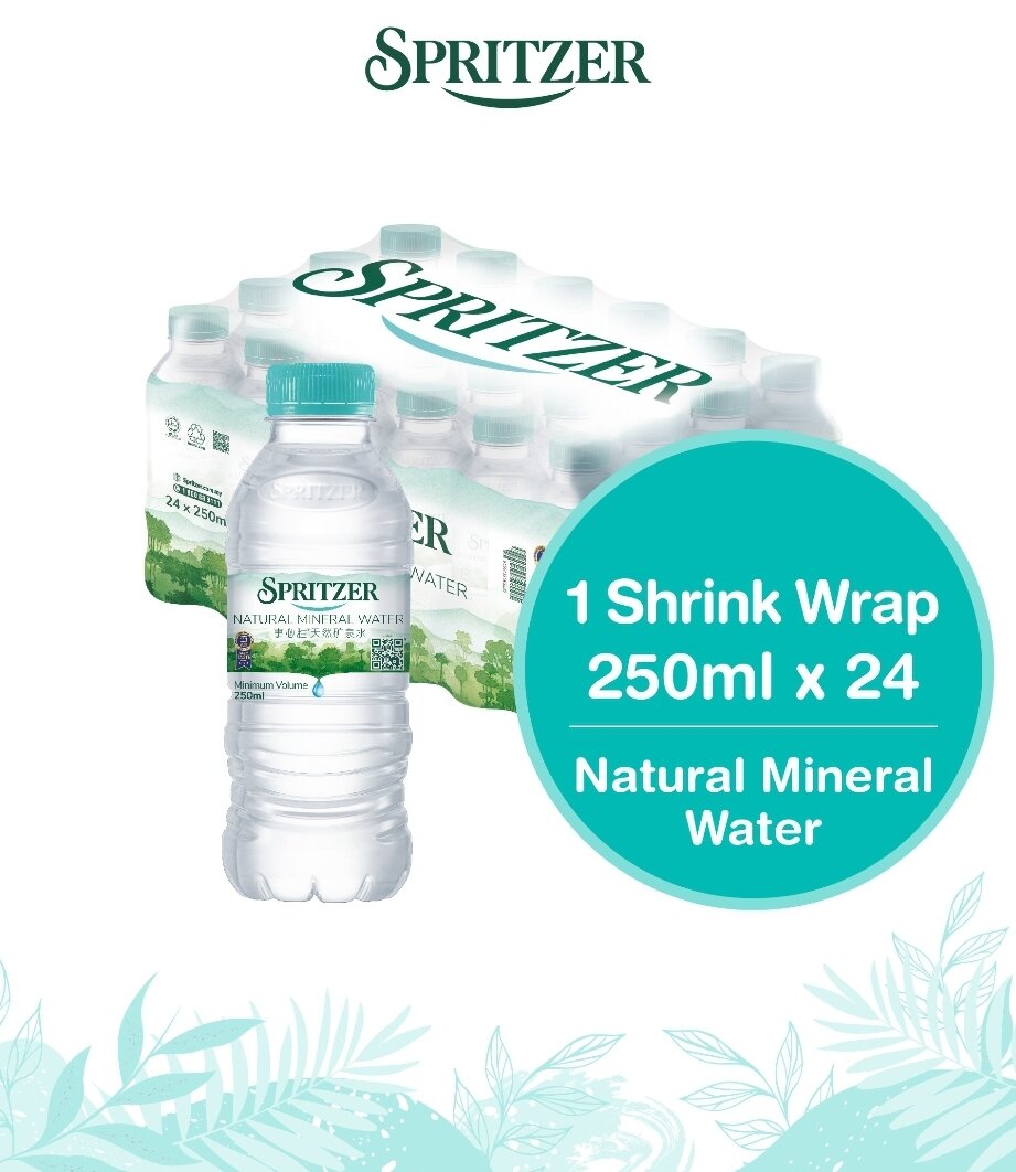 Spritzer Mineral Water (24x250ml) NATIONWIDE DELIVERY | Lazada